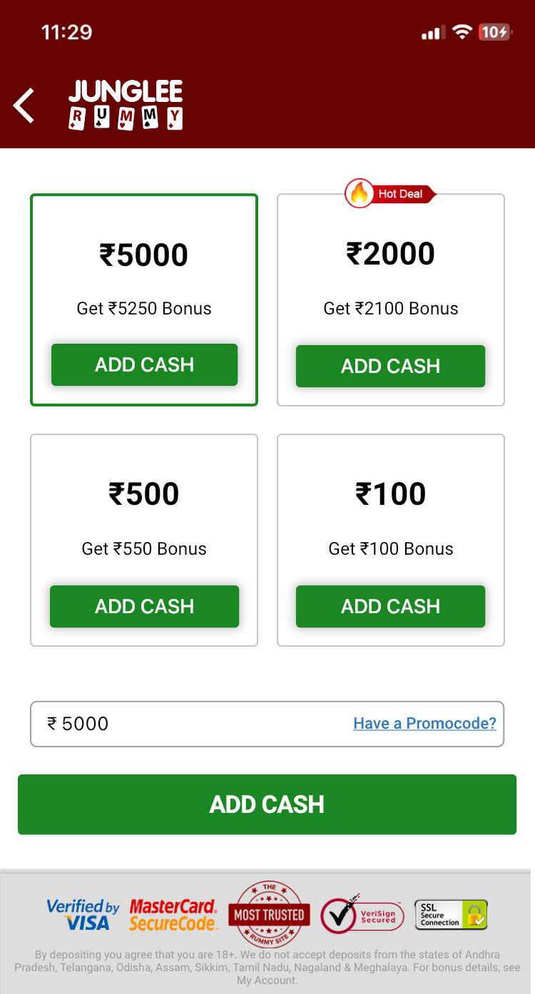 Cash Rummy Game - Play Rummy Online & Win Real Cash