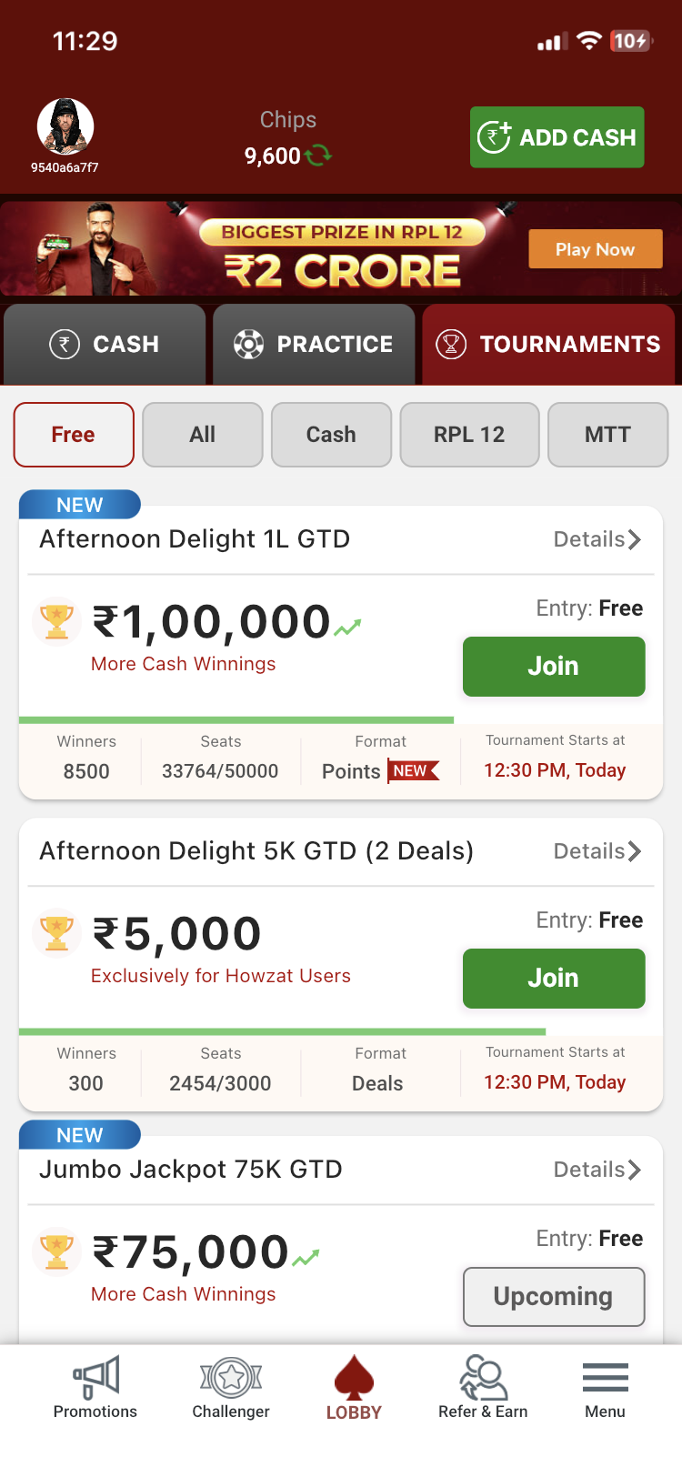 Cash Rummy Game - Play Rummy Online & Win Real Cash